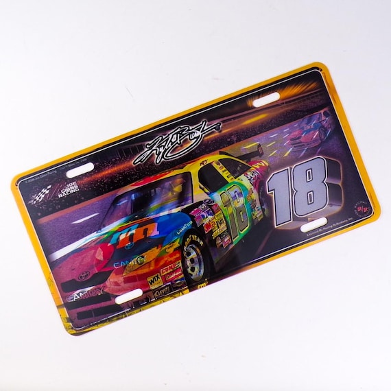 Kyle Busch License Plate Traxxas NASCAR Buying Brushless KYLE