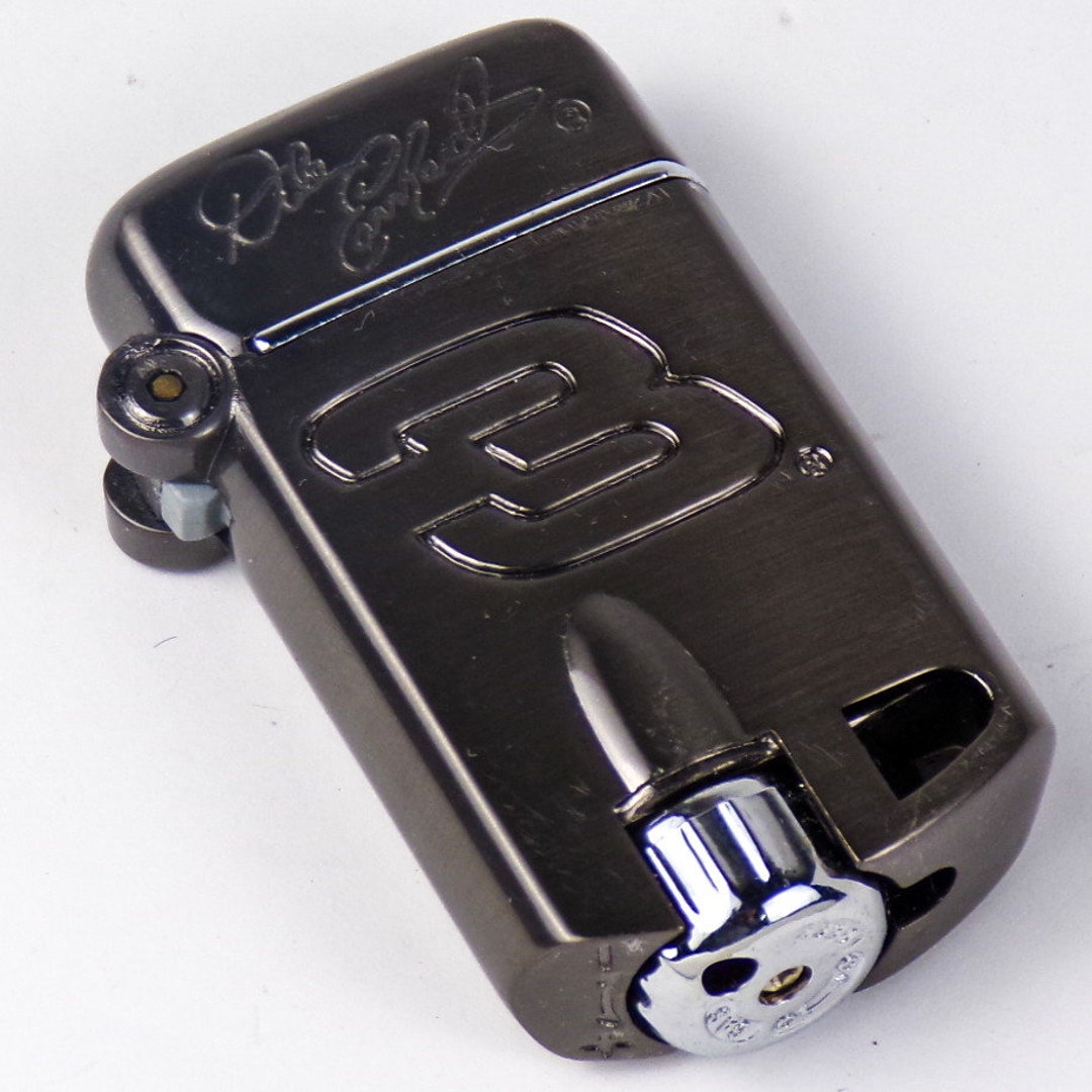 Vintage 2002 Pewter Dale Earnhardt 3 Refillable NASCAR Torch Lighter - Etsy