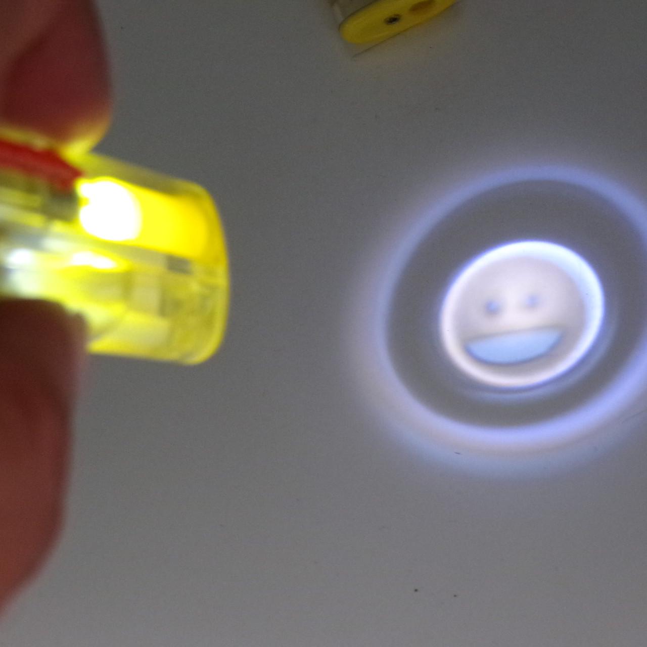 Set of Two Happy Face Emoji Projecting Refillable Lighters - Etsy