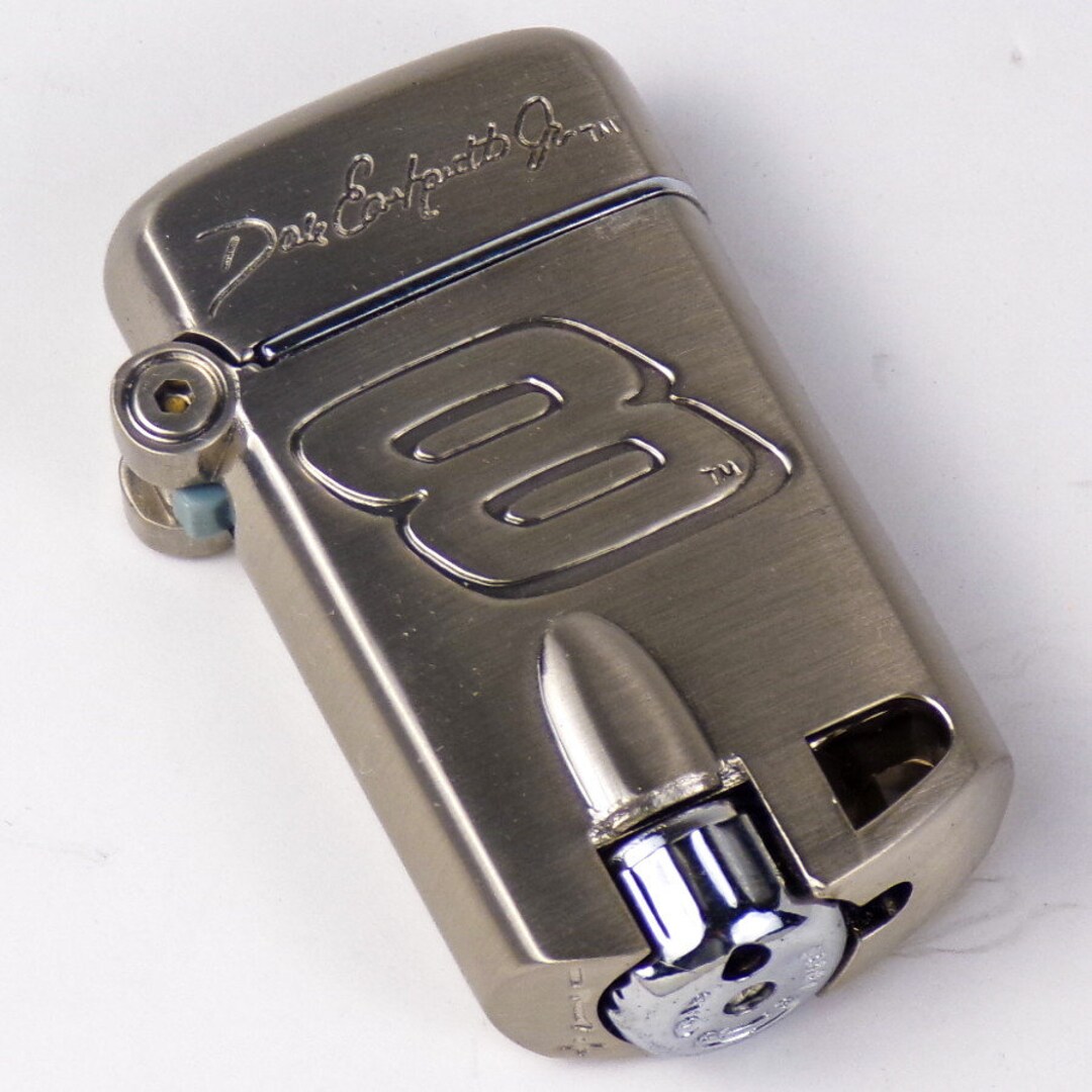Vintage 2002 Chrome Dale Earnhardt Jr. 8 Refillable NASCAR Torch ...