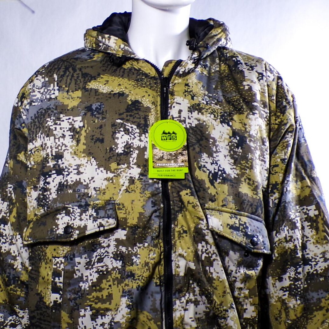 WFS Predator Digital Camouflage Hunting Performance Jacket - Etsy