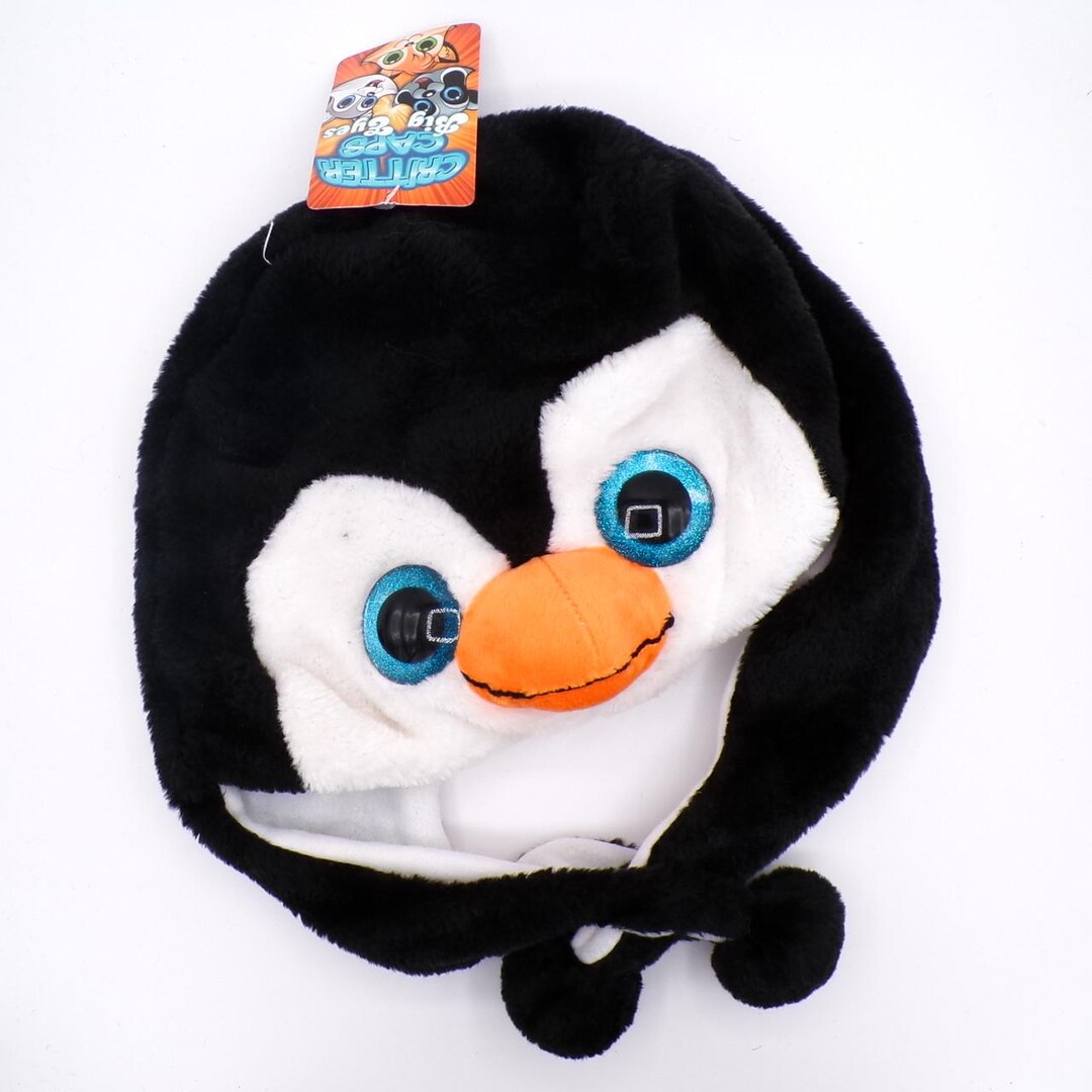 Critter Caps Big Eyes Penny Penguin Animal Hat - Etsy
