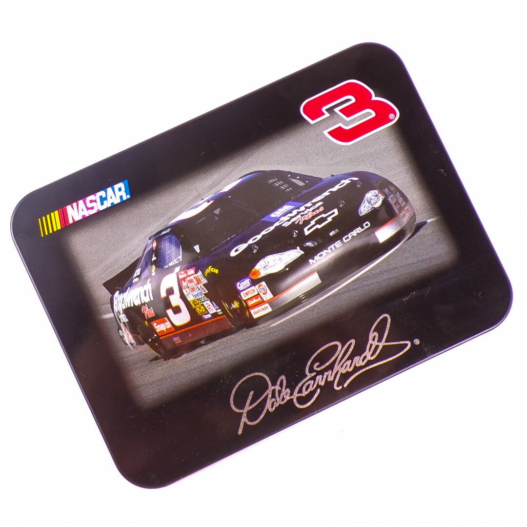 Vintage 2001 Dale Earnhardt 3 Embossed Collectors Tin With Playing ...