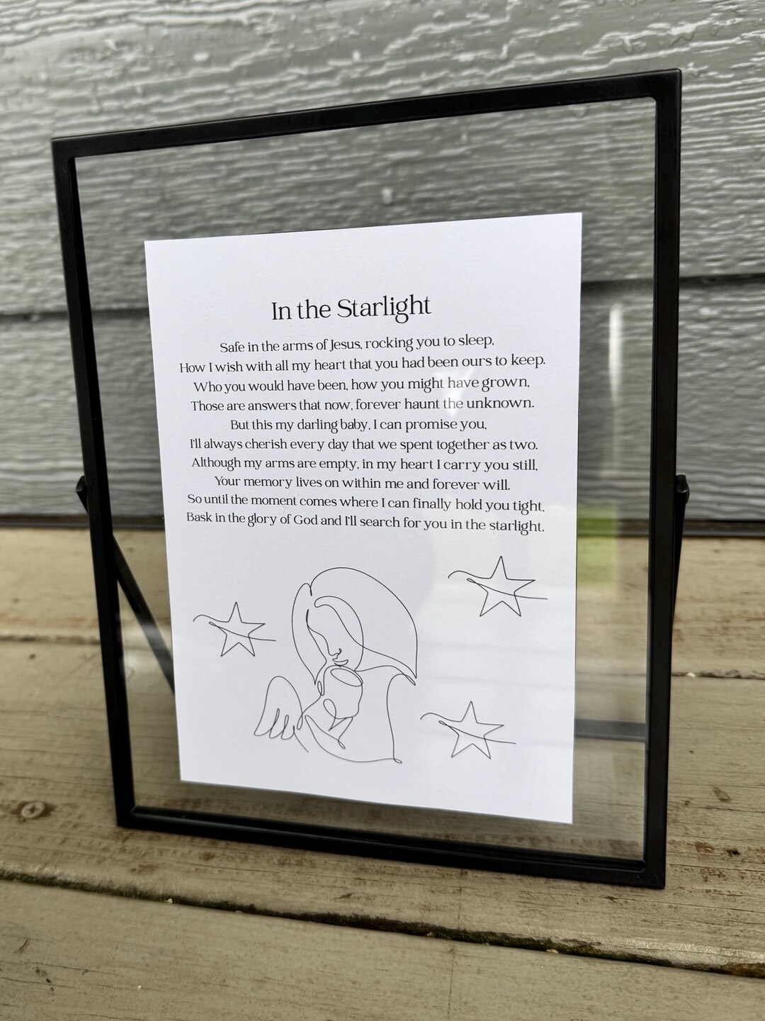 Miscarriage Memorial Poem Print, Infant Loss Gift (digital PDF) - Etsy