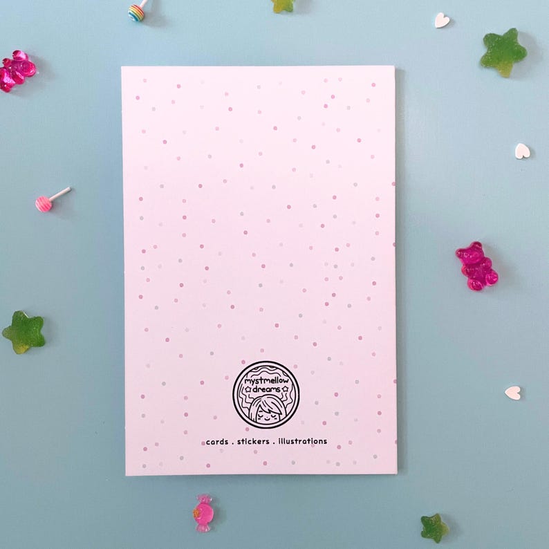 Cute Strawberry Theme Birthday Card With Free Bonus Sealing Sticker - Etsy