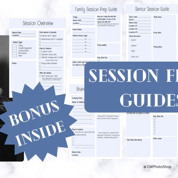 Photography Session - Etsy