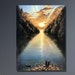 Rene Magritte's the False Mirror Artwork Poster Canvas,rene Magritte ...