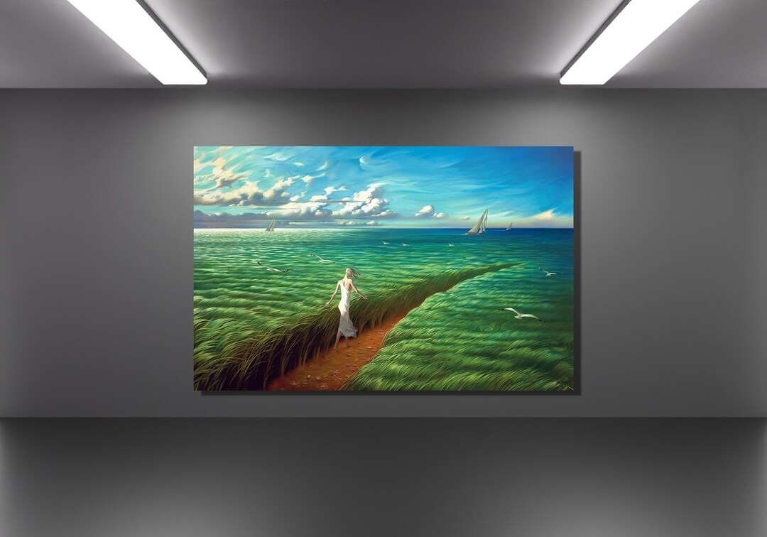 Vladimir Kush Surrealism Print Wall Art,vladimir Kush Surrealism Canvas ...