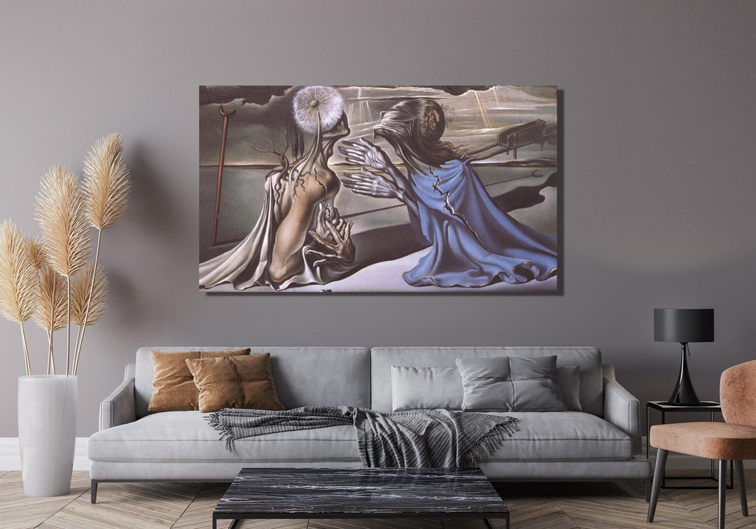 Tristan and Isolde, 1944 Salvador Dali Print Art,dali Canvas Poster ...