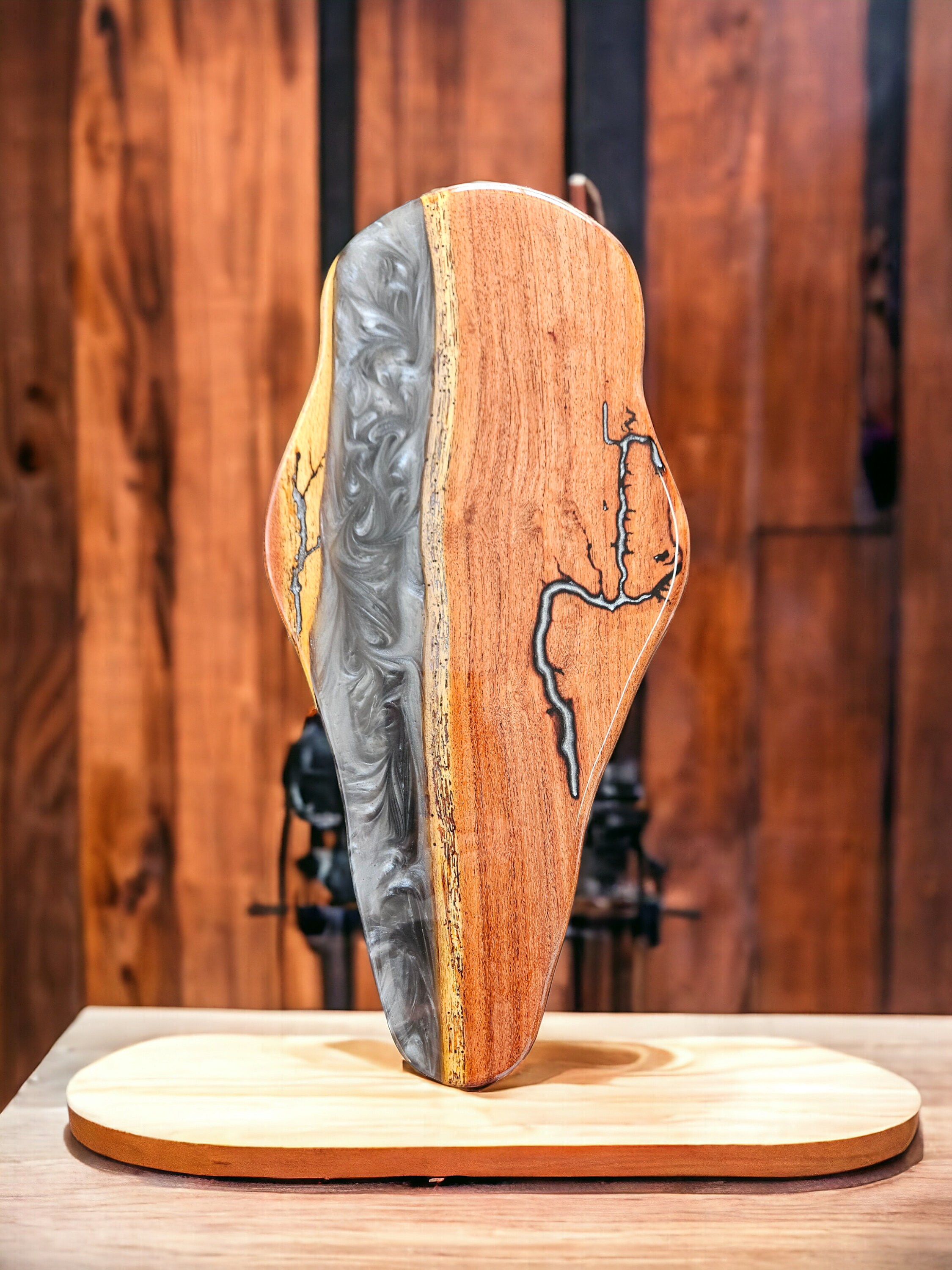 Epoxy River European Skull Wall Mount (medium Game) - Etsy