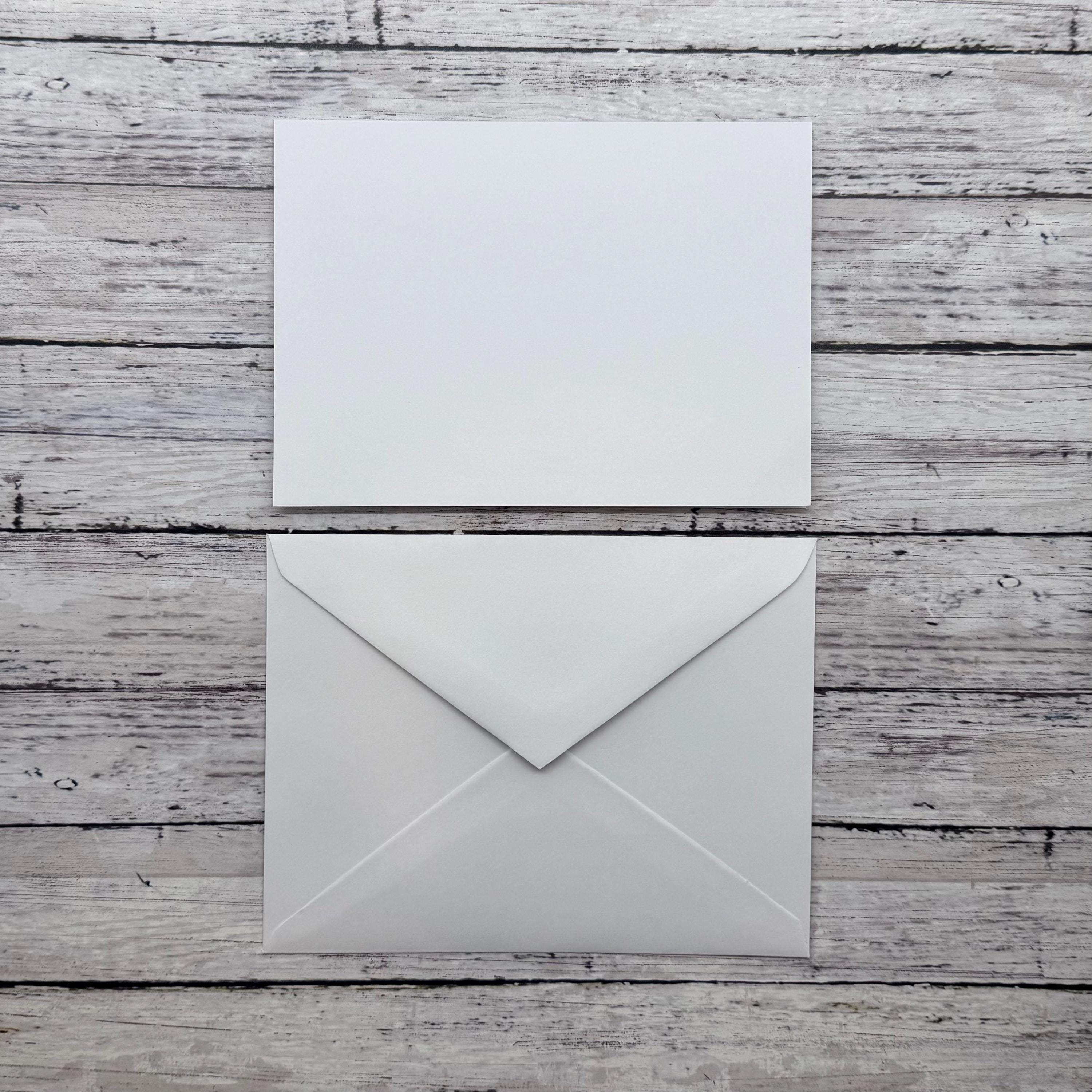 Set of Blank A2 Card and Envelopes for Cardmaking Supplies Papercraft ...