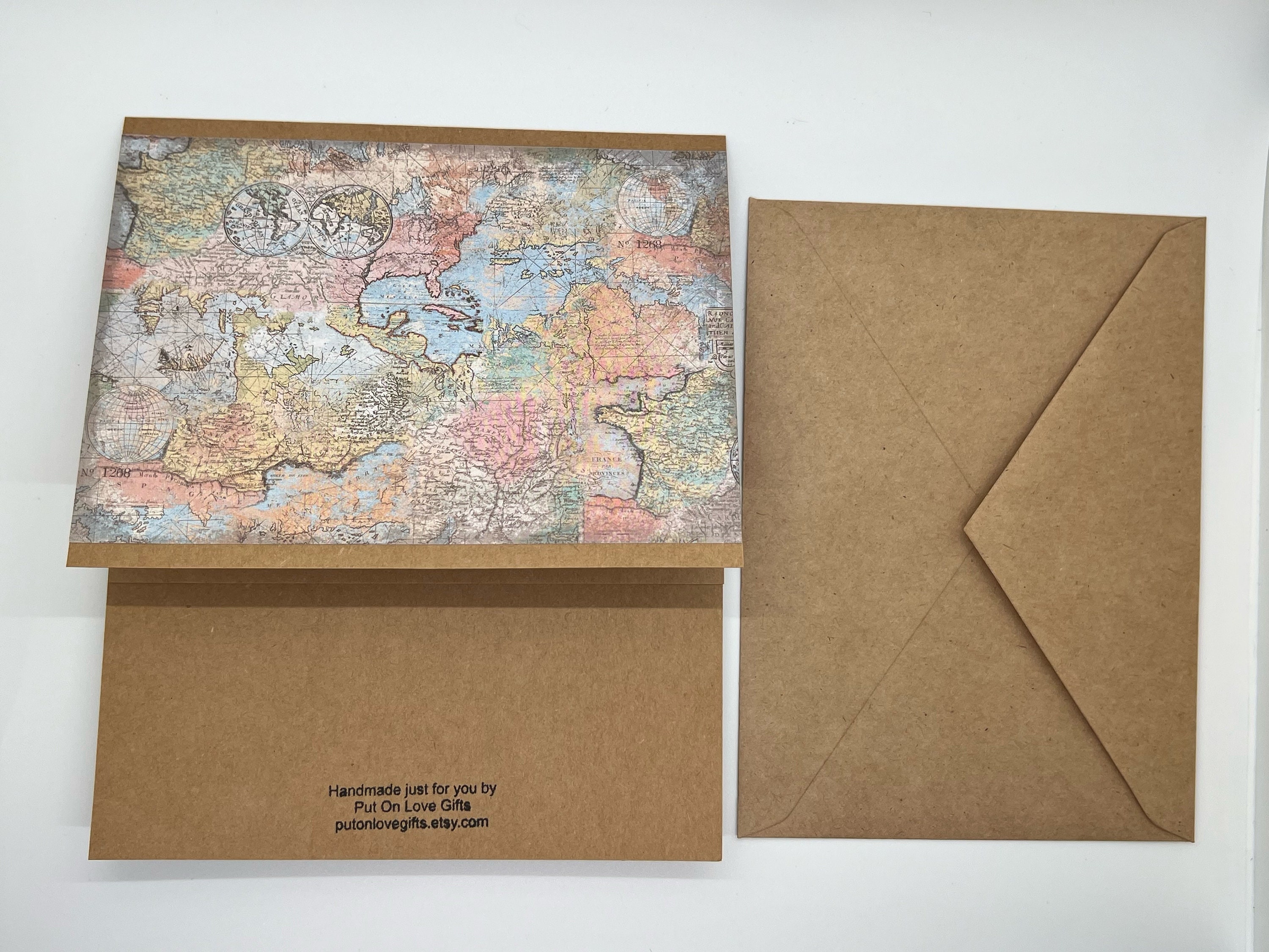 Travel-themed Cards 12 Pack, Blank Cards With Envelopes, Stationary ...