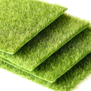 Miniature Simulation Grass – Craft Supplies for Dioramas, Model Trains ...