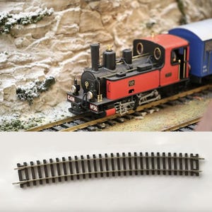 HO Model Scale Train Rail Way Set Accessories Locomotive Tracks for 1: ...