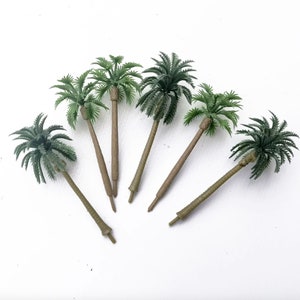 Tropical Miniature Palm Trees (30pcs) – Craft Supplies for Miniature ...