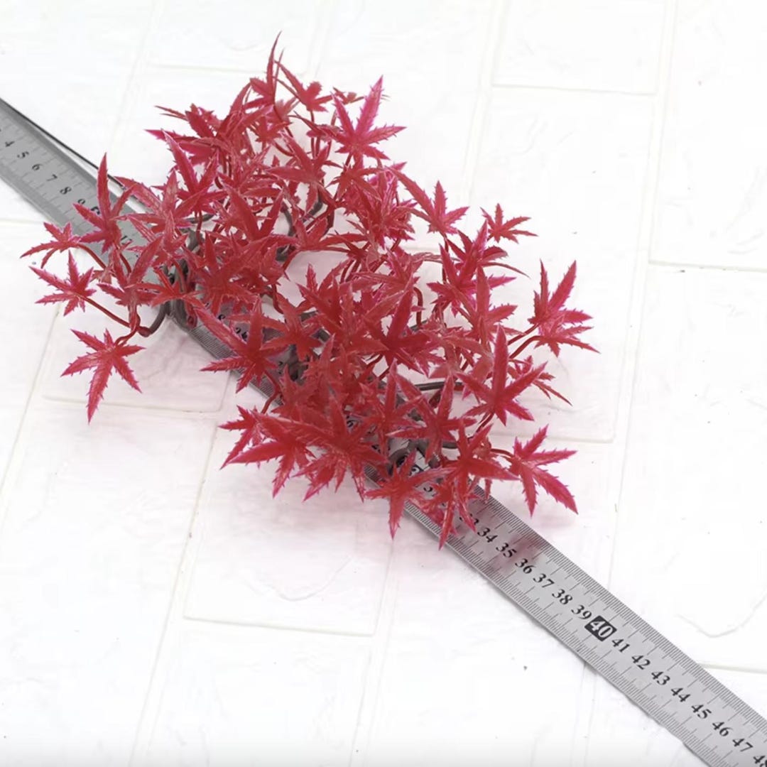 Faux Maple Leaf Trees: Miniature Autumnal Diorama Scenery - Etsy