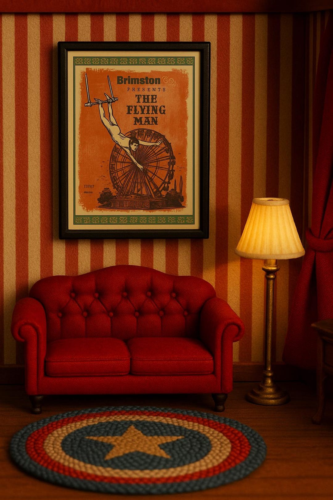Dollhouse Posters and 1:12 Scale Wallpapers Vintage Astrology and Art ...