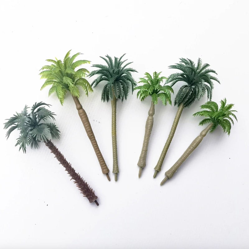 Scale Model Palm Trees - Etsy