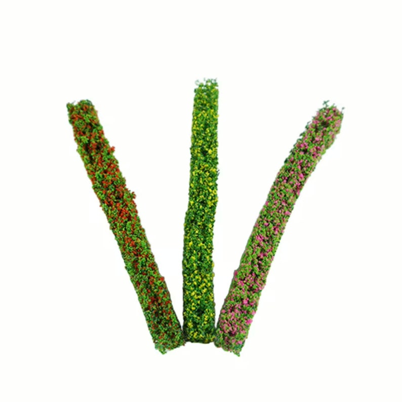 Realistic Shrubs Miniatures for Train Set Foliage Dollhouse Garden ...