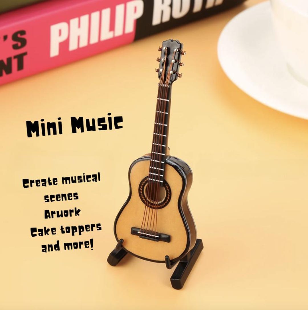Miniature Guitar: the Cutest Guitar for All Your Crafty Needs!, Create ...