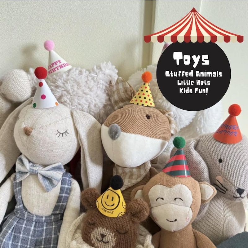 Mini Party Hats for Cupcake - Etsy UK