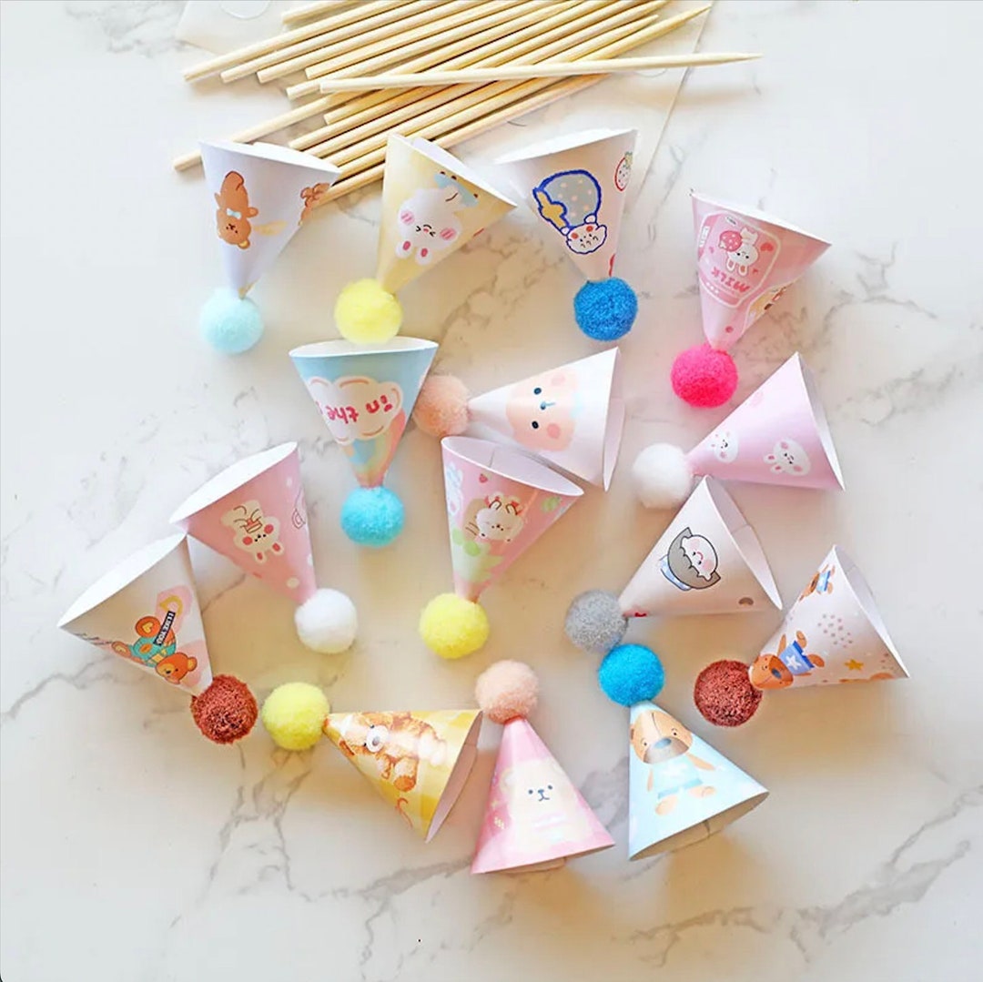 Mini Party for Stuffed Animals and Party Hats for Teddies Mini Birthday ...