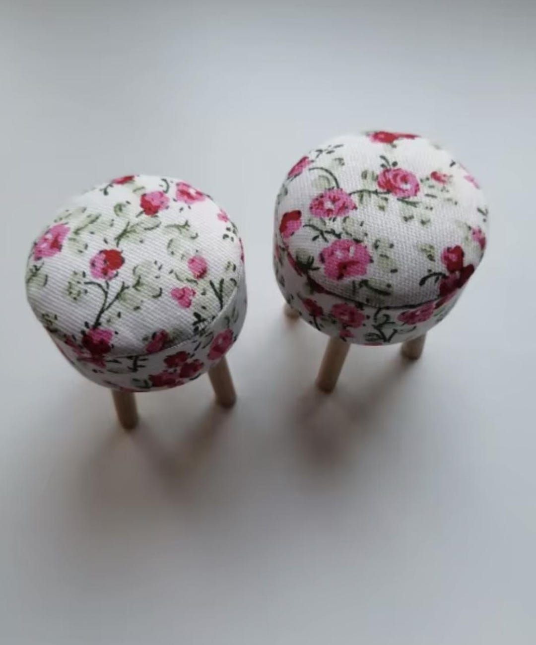 Stool Miniature Wooden Stool Dollhouse Dresser Chair Minis for Living ...