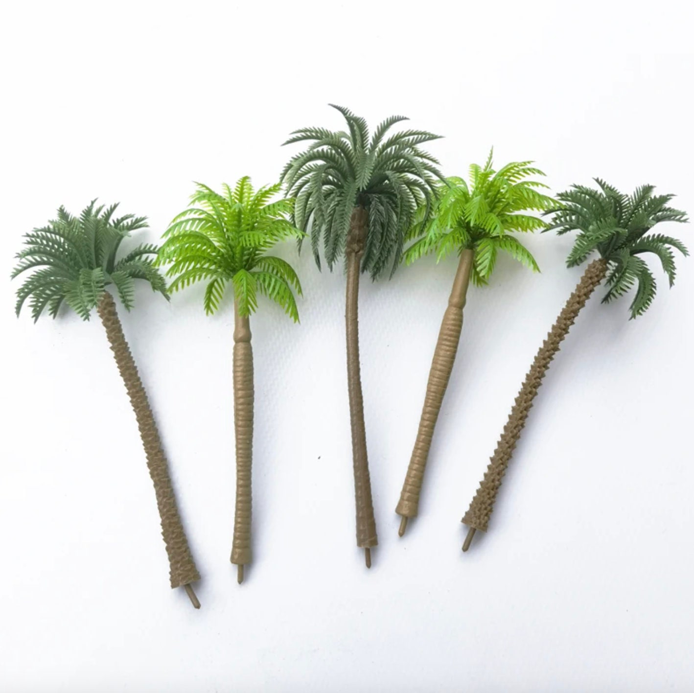 Tropical Miniature Palm Trees (30pcs) – Craft Supplies for Miniature ...