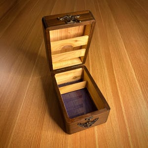 Tarot Oracle Box (red) | Cosmic Deck / Photo / Collectible Holder ...