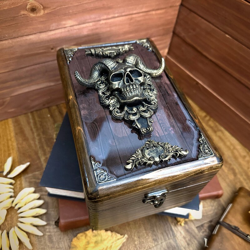 Gothic Jewelry Box - Etsy