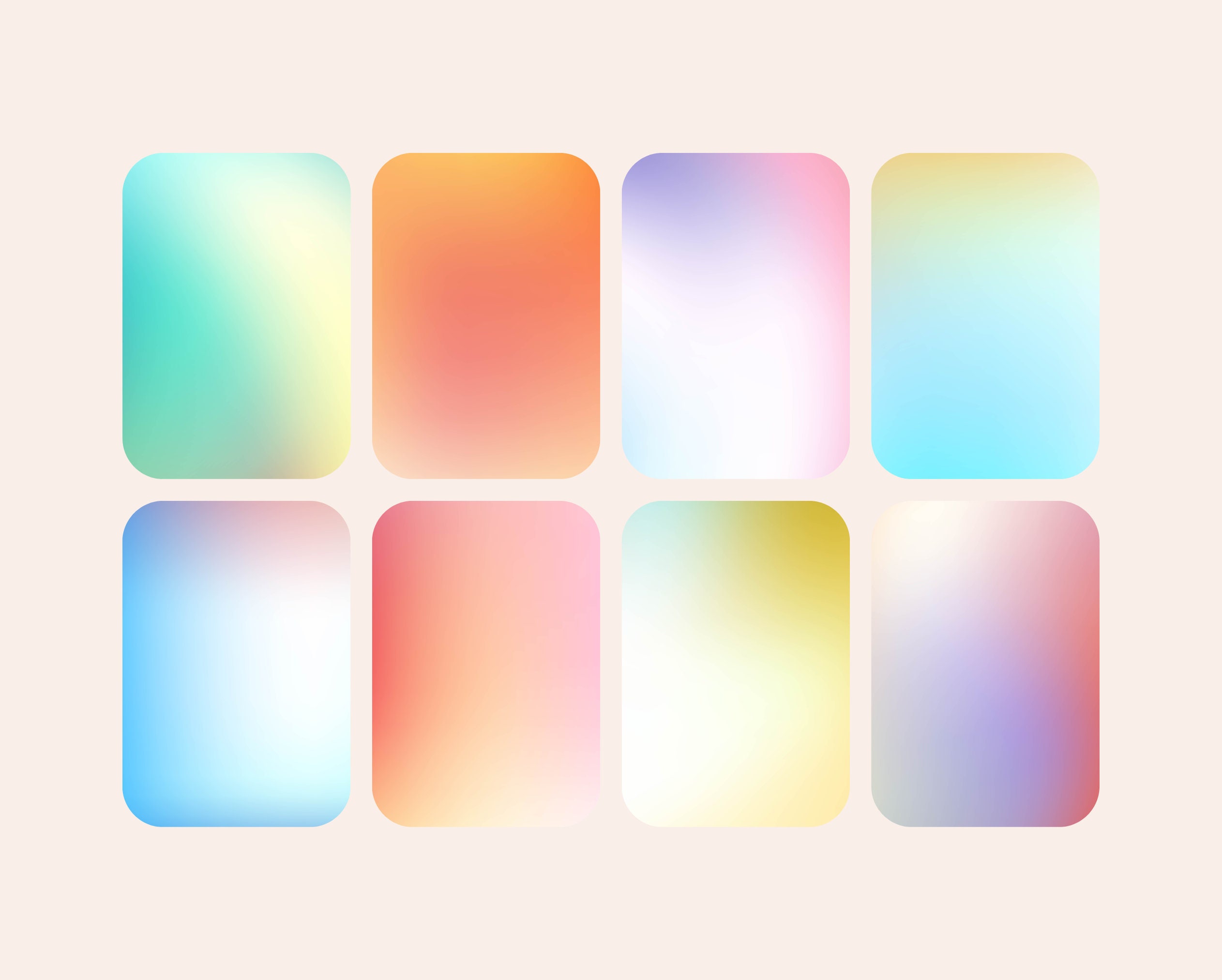 20 Instagram Story Highlight Covers, Gradiants, Modern, Colorful ...