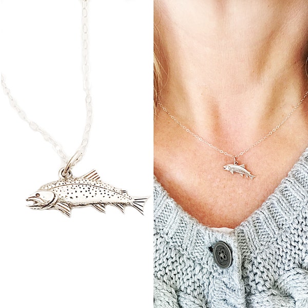 Fish Necklace - Etsy