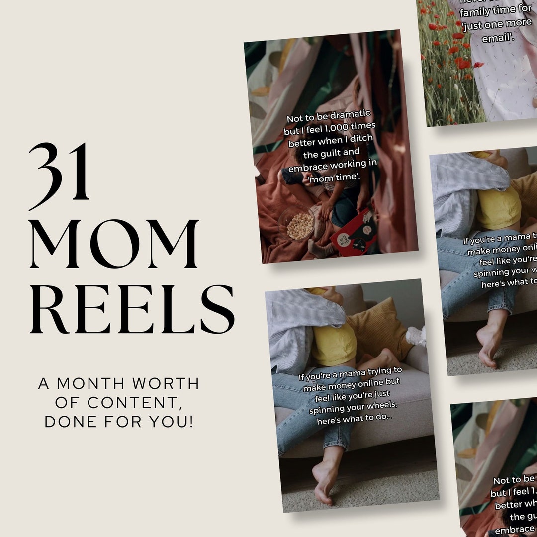 Faceless Mom Videos, 31 Woman Inspiring Motivational Mompreneur, Instagram Faceless Reels ...