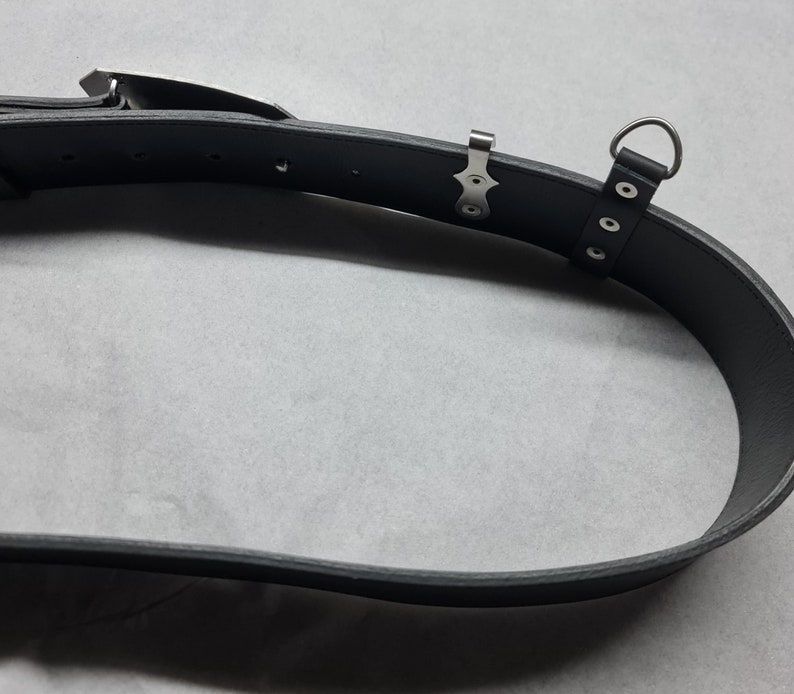 Luke Skywalker ROTJ Leather Costume Belt: Cosplay Prop With Saber Clip ...