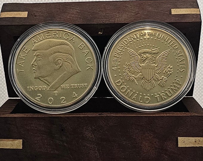 Donald Trump - Donald Trump Coin - Rare Coin - Usa Coin - Trump Merch ...