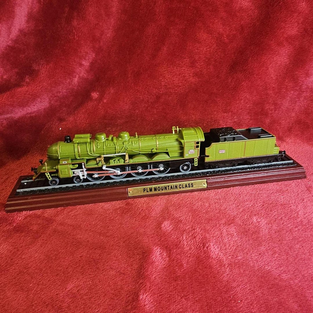 PLM Mountain Class Locomotive Model – Vintage Steam Train Collectible ...