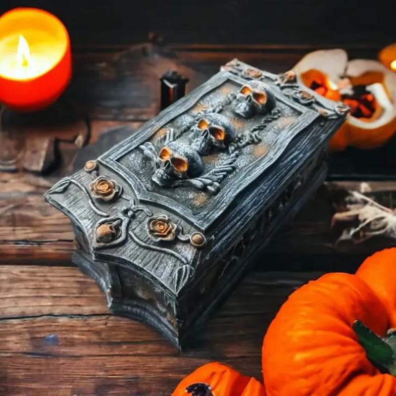 Gothic Jewelry Box - Etsy