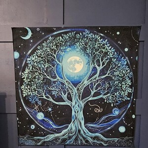 Tree of Life Altar Cloth - Tree of Life Tapestry - Tree of Life Dorm ...
