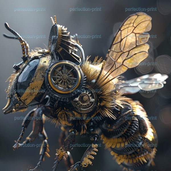 Steampunk Bee - Etsy UK