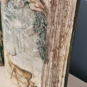 Christmas Winter Wonderland Book handmade - Etsy