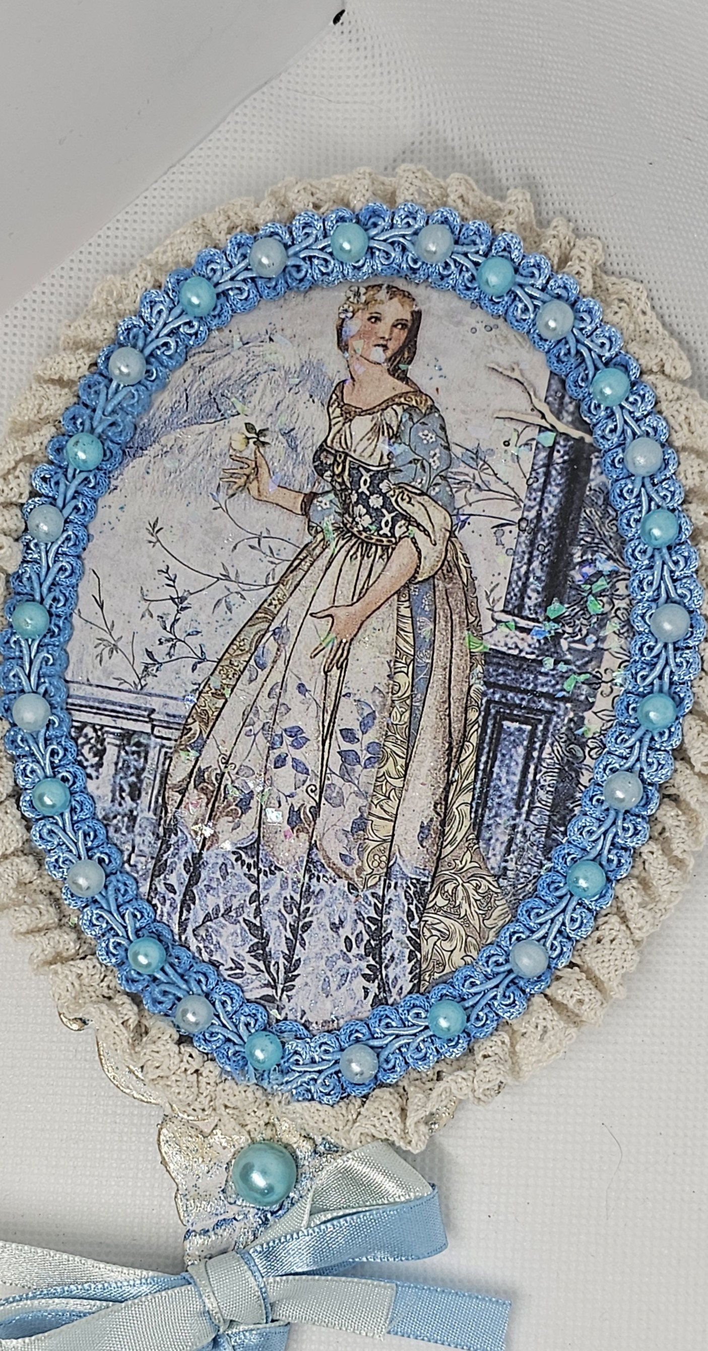 Victorian Design Hand Mirror Hand Mirror Hand Held Mirror gift for Her ...