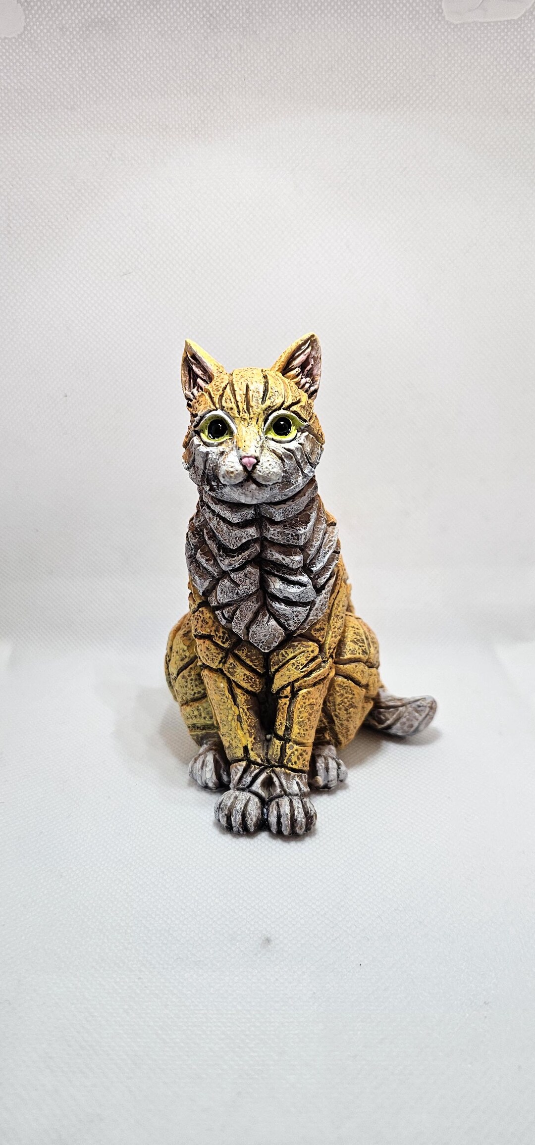 Cat Statue - Cat Figurine - Geometric Cat Statue - Trending Mothers Day ...