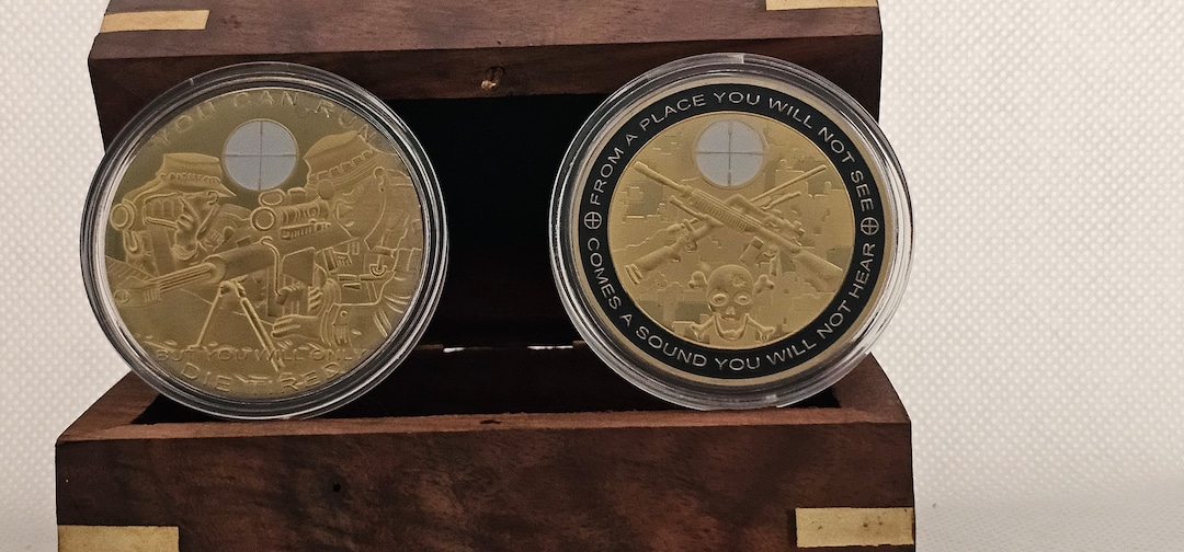 Rare Coin - Army Coin - Gold Plated Coin - Collectable Coins - Military ...