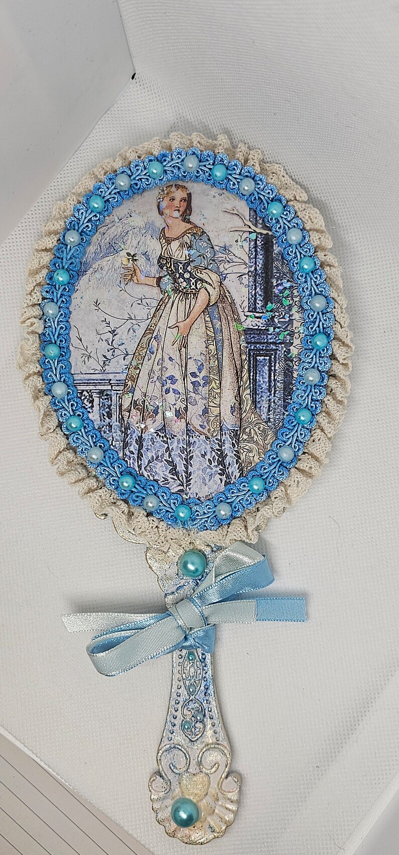 Victorian Design Hand Mirror Hand Mirror Hand Held Mirror gift for Her ...