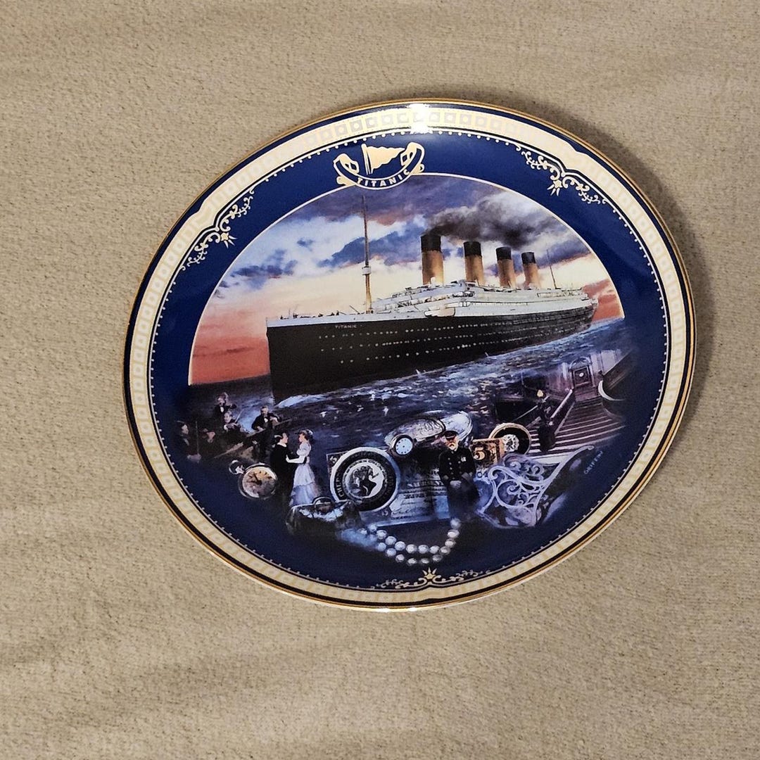 Vintage Bradford Exchange Titanic Decorative Plate - Certificated ...