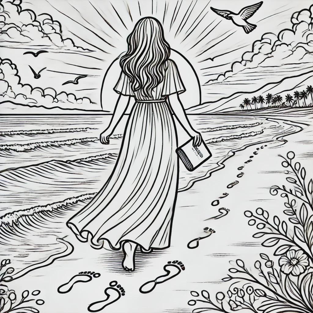 Christian Colouring Book Digital Template - Etsy