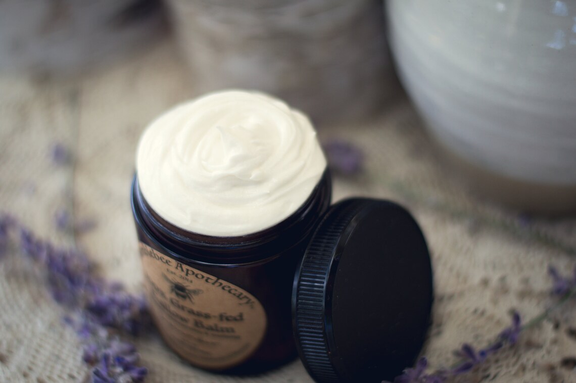 Organic Tallow Balm 100 Grass Fed Whipped Or Solid Etsy