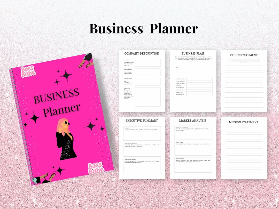 Business Plan Planner - Etsy