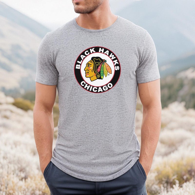 Chicago Blackhawks Shirt - Etsy