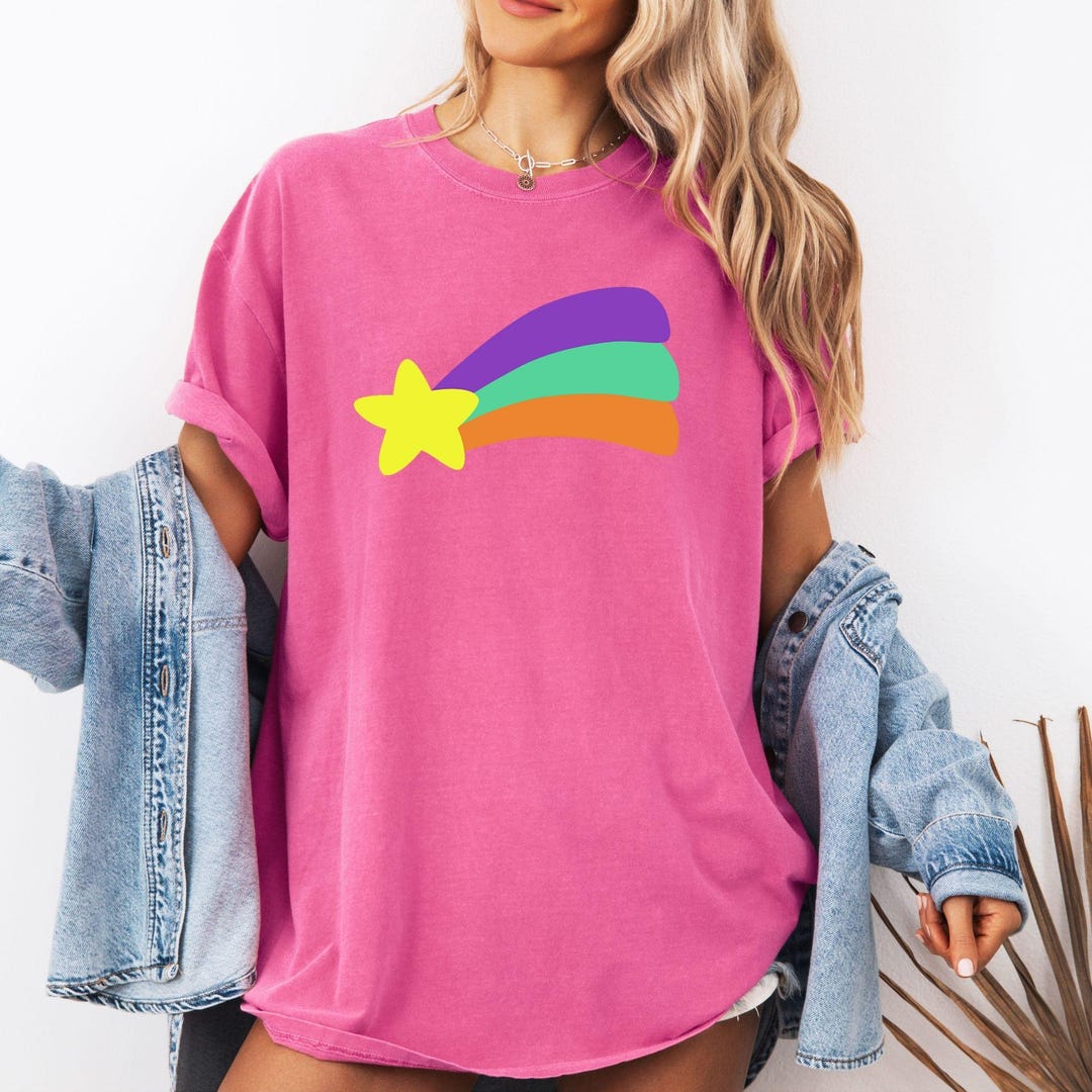 Mabel Rainbow Star Shirt Mabel Shirt for Cartoon Fans Colorful Star ...